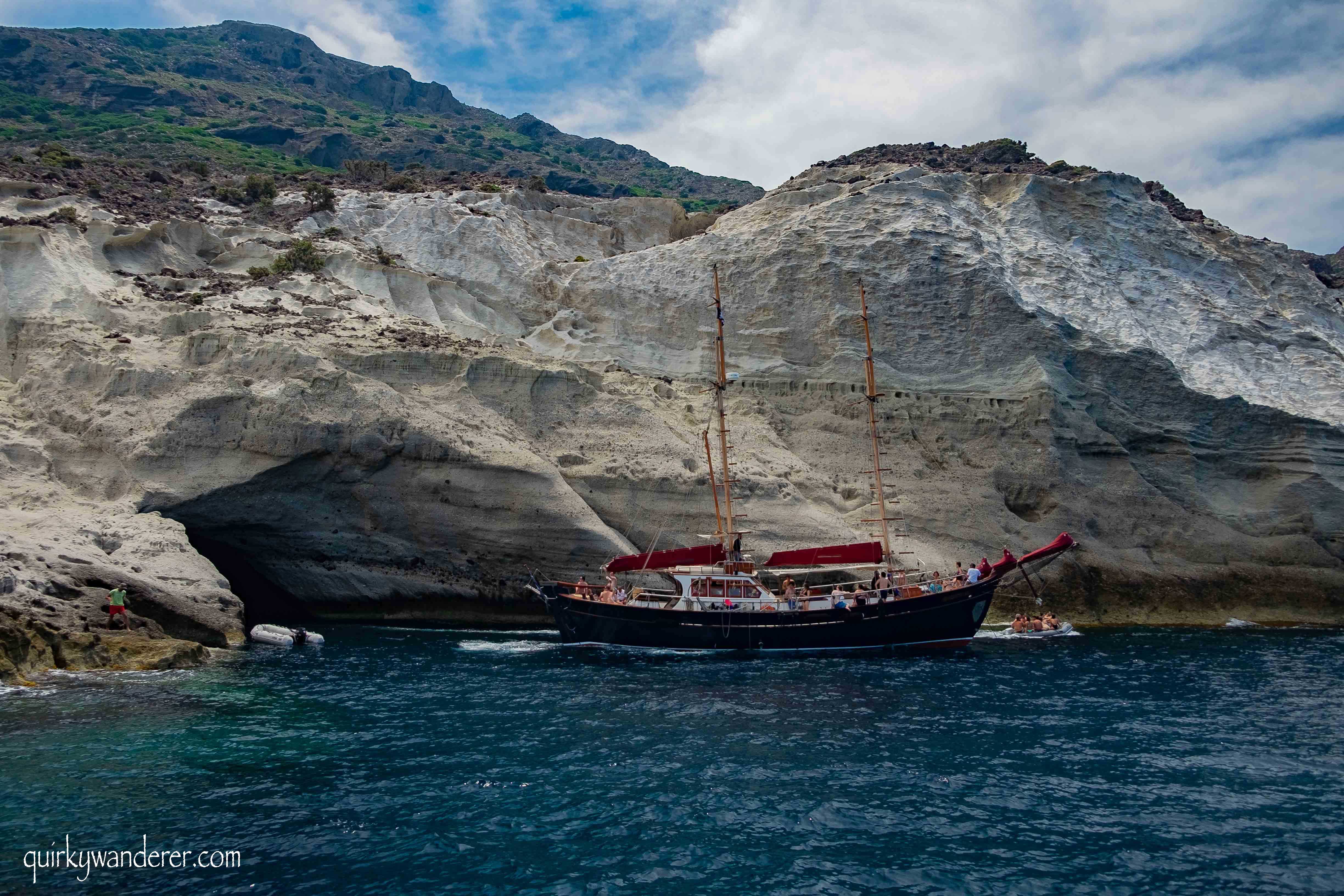 Exploring Milos Island in Greece with Polco Sailing - Quirky Wanderer